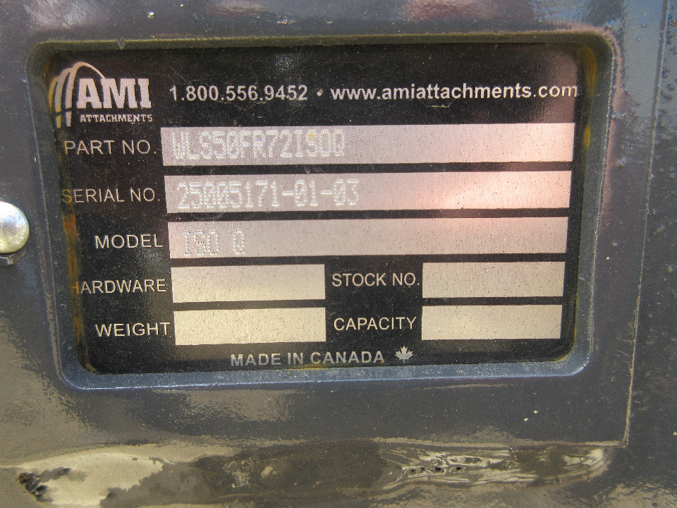 AMI Attach 72" Wide Pallet Fork 2025 - Chinook Equipment